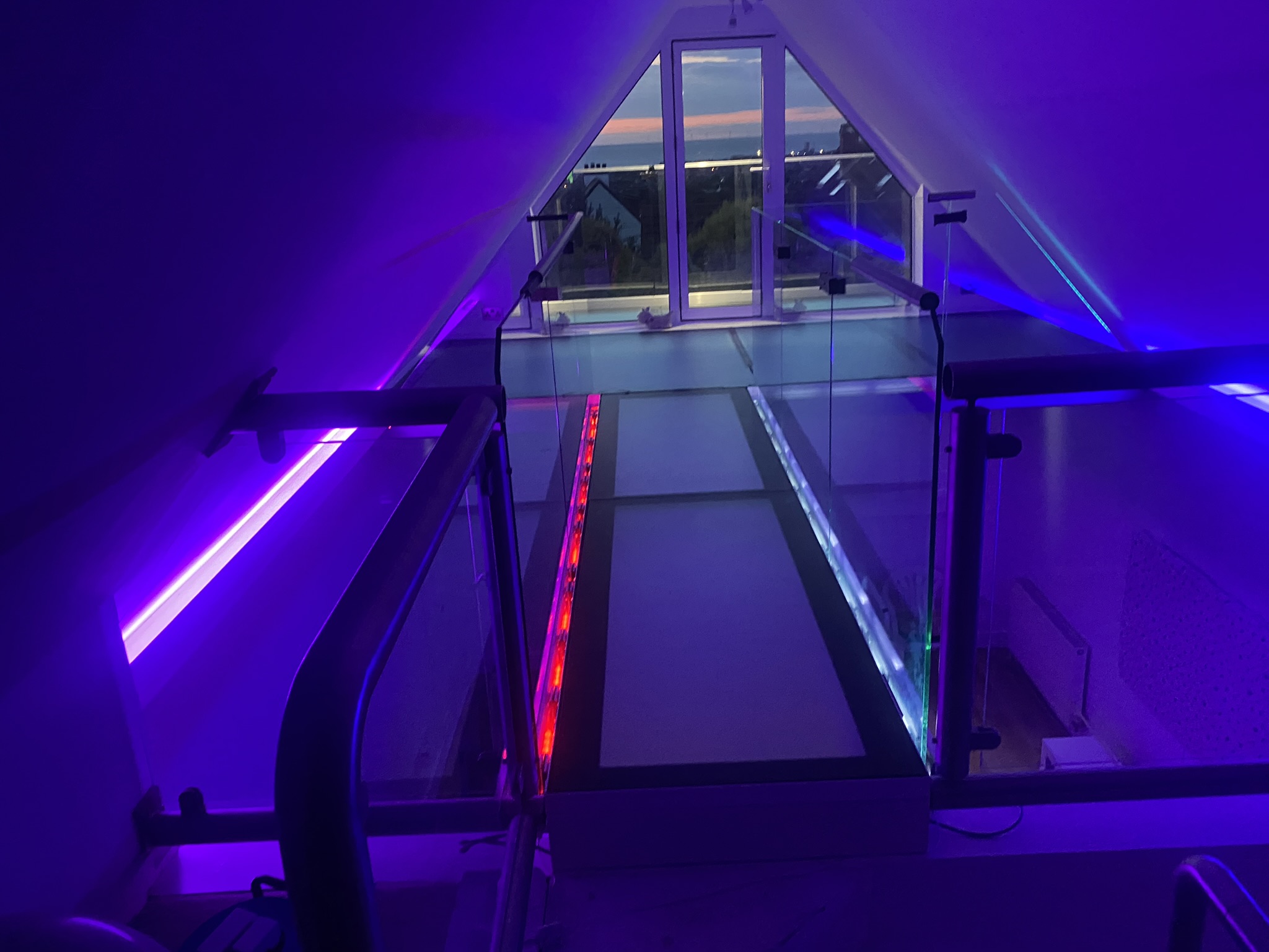 Structural Glass Bridge | Designed and Fitted London